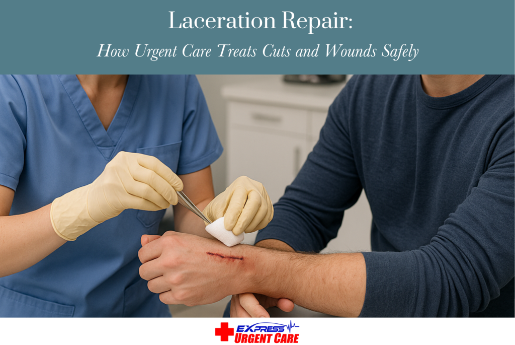 Laceration Repair: How Urgent Care Treats Cuts and Wounds Safely ...